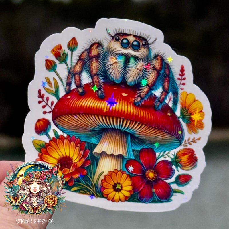 Springs Jumping Spider - Etsy UK