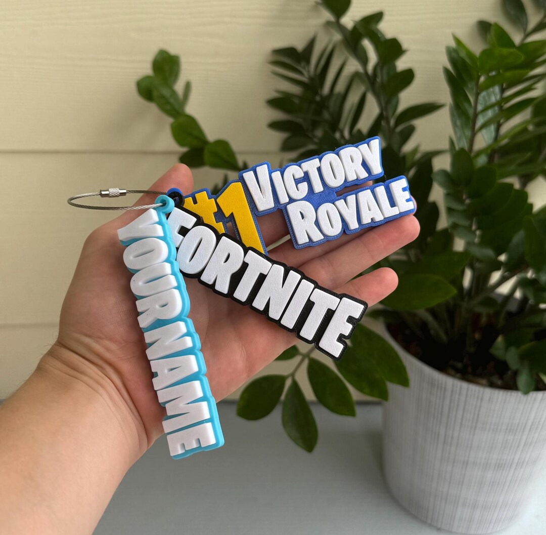 Set of 3 Battle Royale Style Keychains | / Battle Royale Keyring Set ...