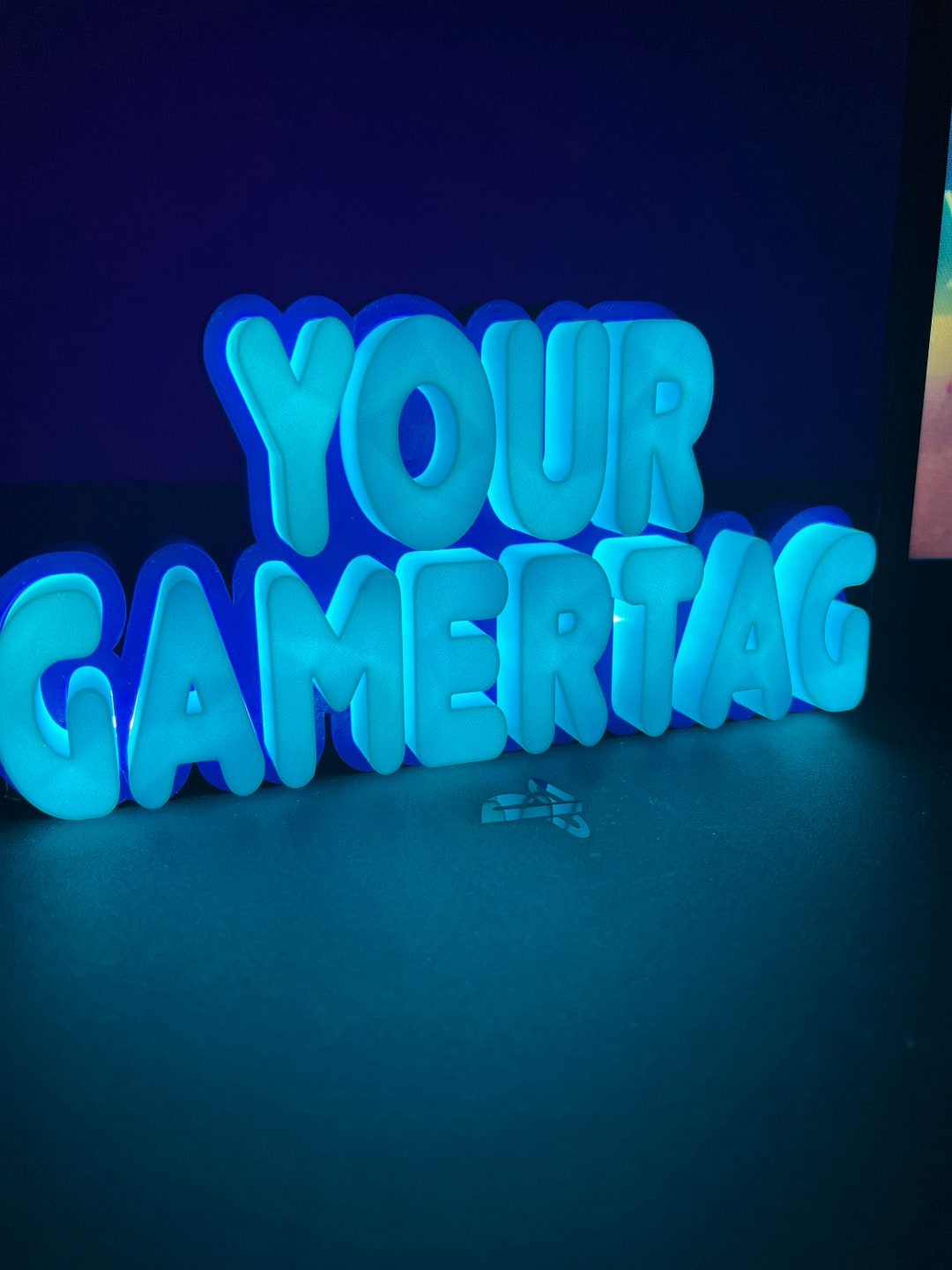 Gamer Tag / Custom Gamer Tag / Personalized Username Neon Sign / Custom ...