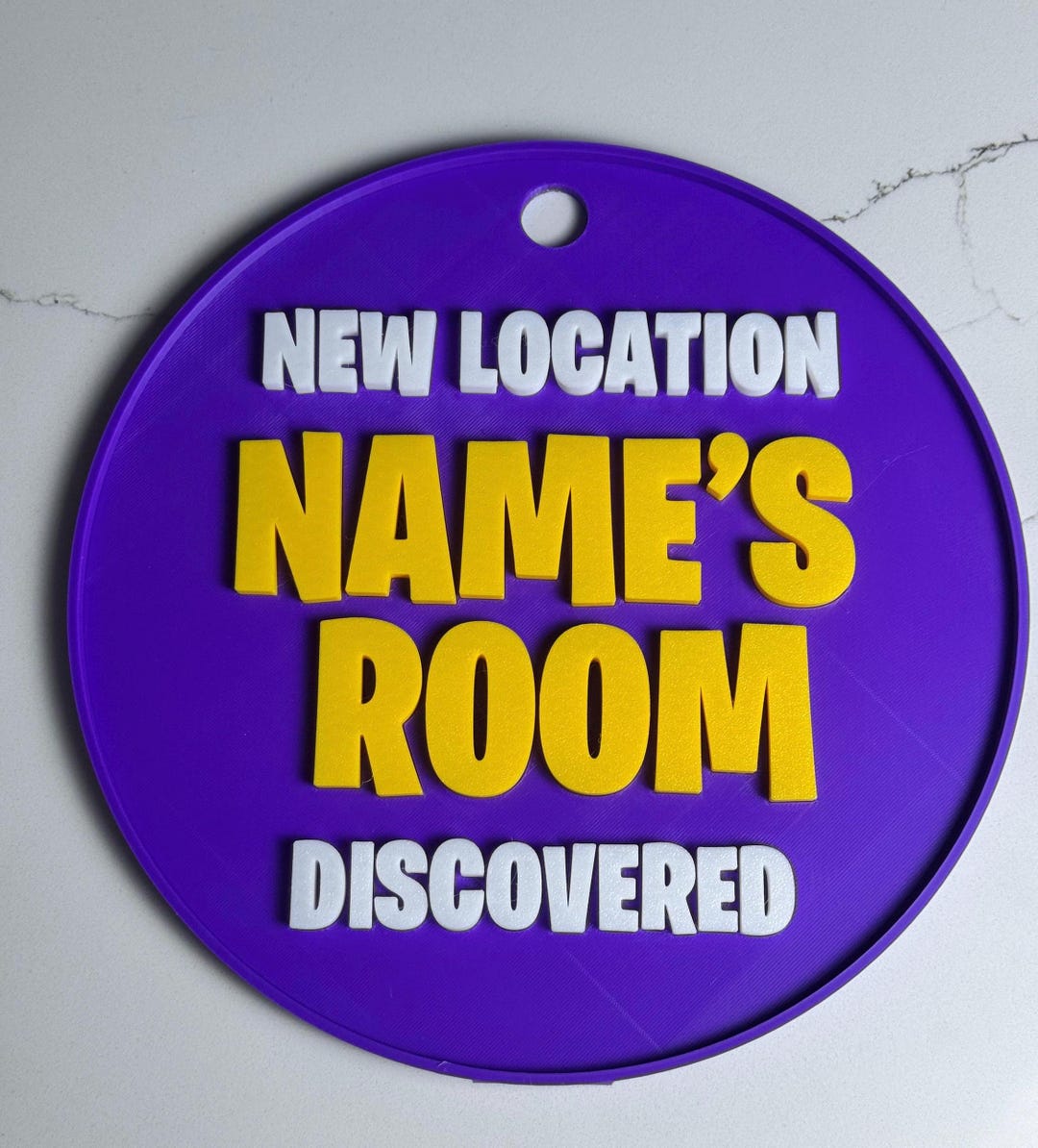 Custom 3D Printed Gamer Door Sign – Personalized Name Plaque – Gaming ...