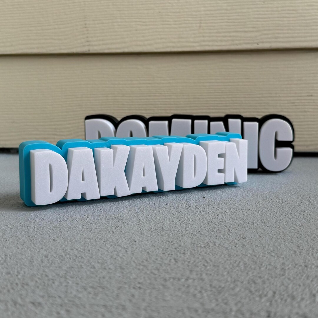 Battle Royal Name Sign / Gamer Name Plate / Personalized Name Sign ...