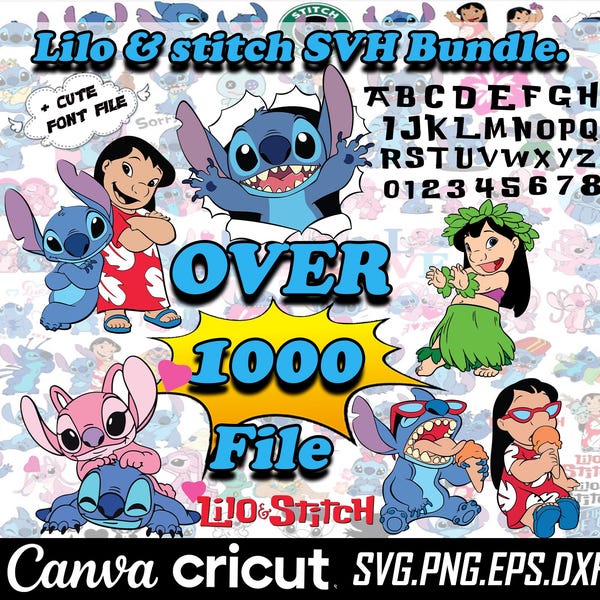 Lilo and Stitch Svg (You'll Enjoy) - Etsy