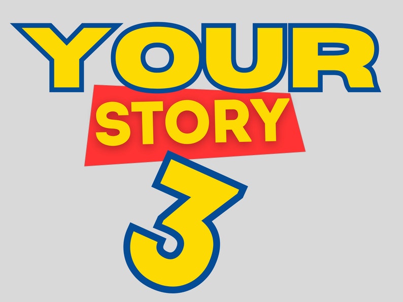 Editable Toy Story PNG Logo Template on Canva toy Story Birthday Shirt ...