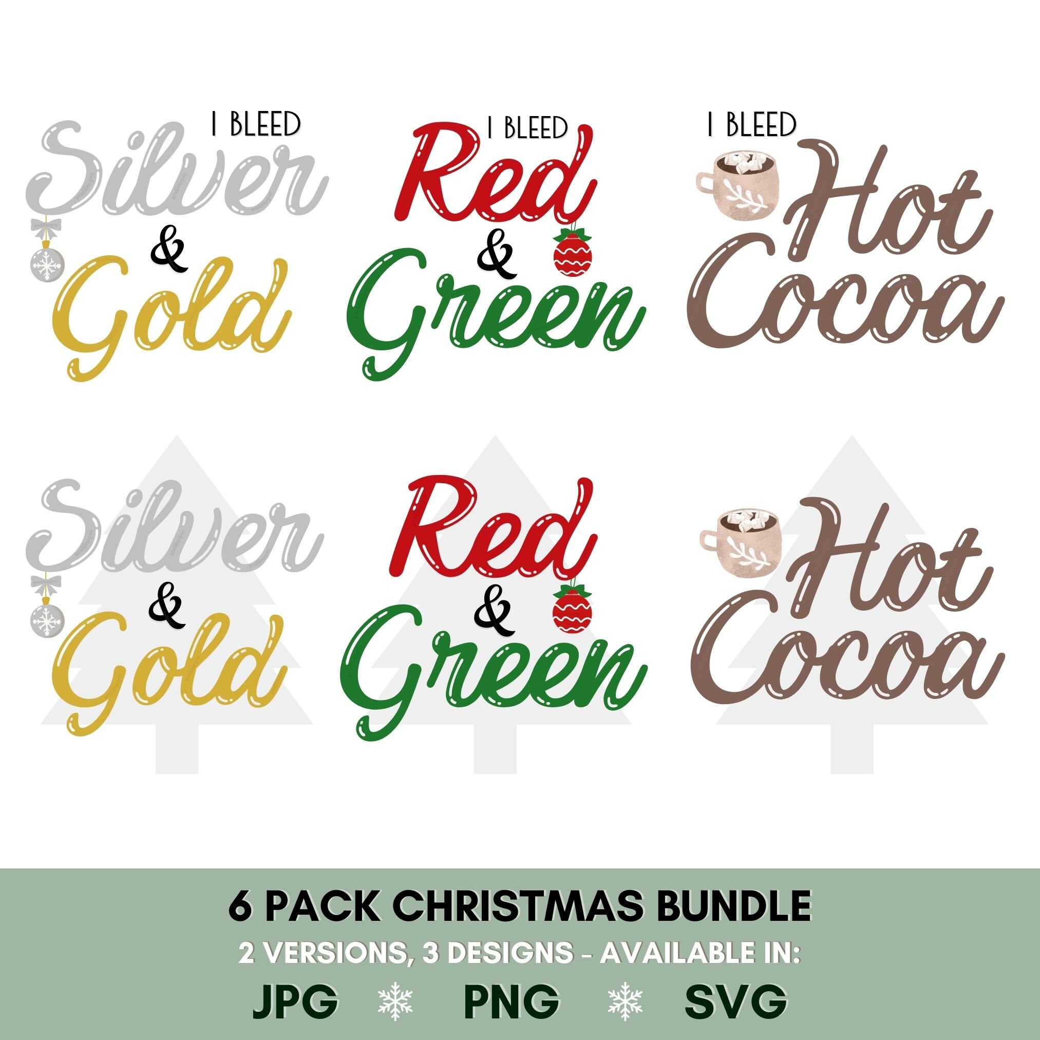 Christmas Bundle SVG, Hot Cocoa Png, Holiday PNG, Christmas Png ...