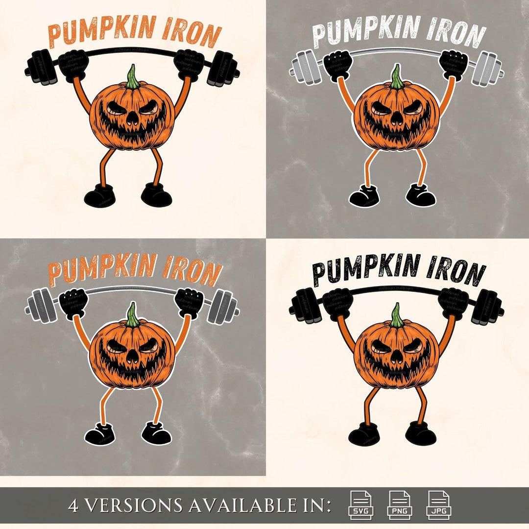 Halloween SVG, Fitness Lover, Workout PNG, Spooky Season, Digital ...