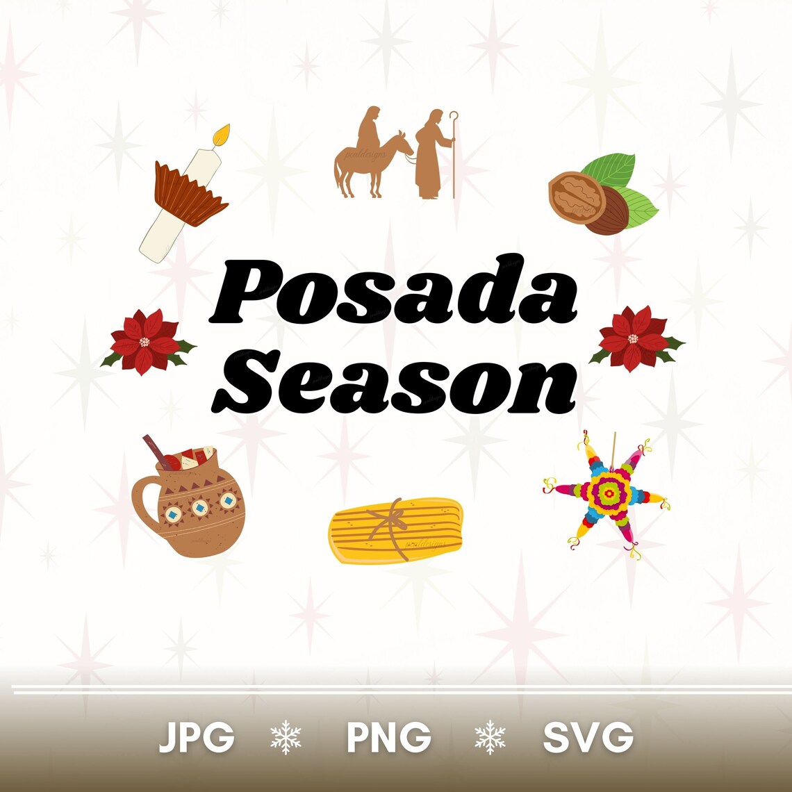 Mexican Holiday Png, Navidad Png, Navidad Svg, Mexican Christmas Svg ...