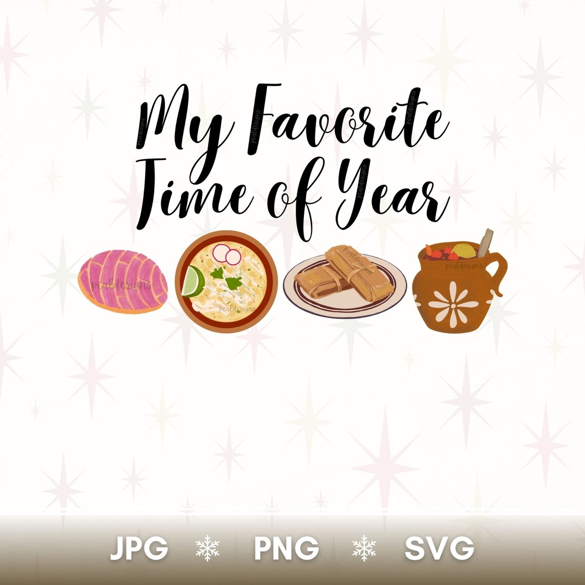 Fall Png Bundle, Mexican Food Sticker, Navidad Png, Navidad Svg, Fall ...