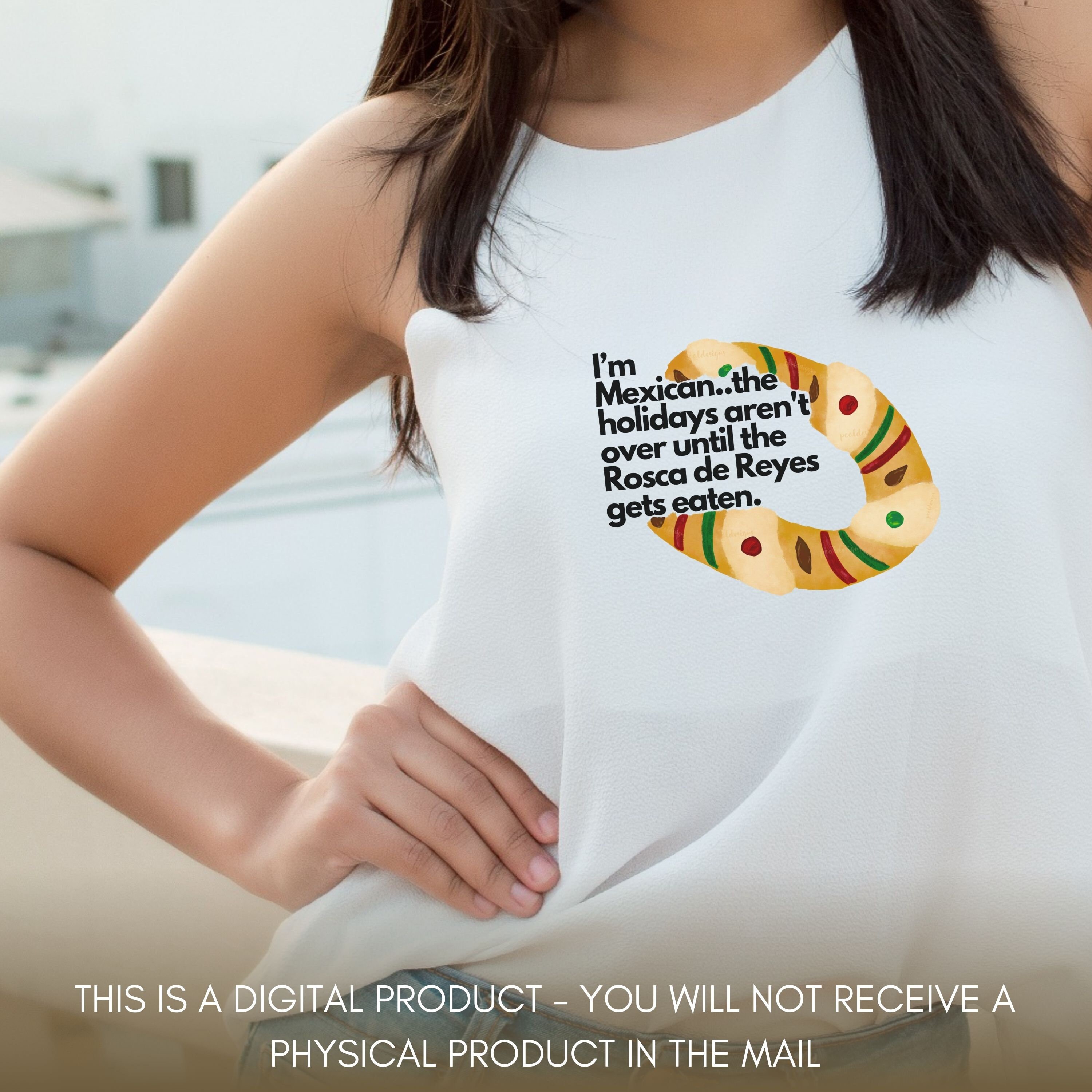 Mexican Holiday Png, Rosca De Reyes Print, Mexican Christmas Svg, Reyes ...