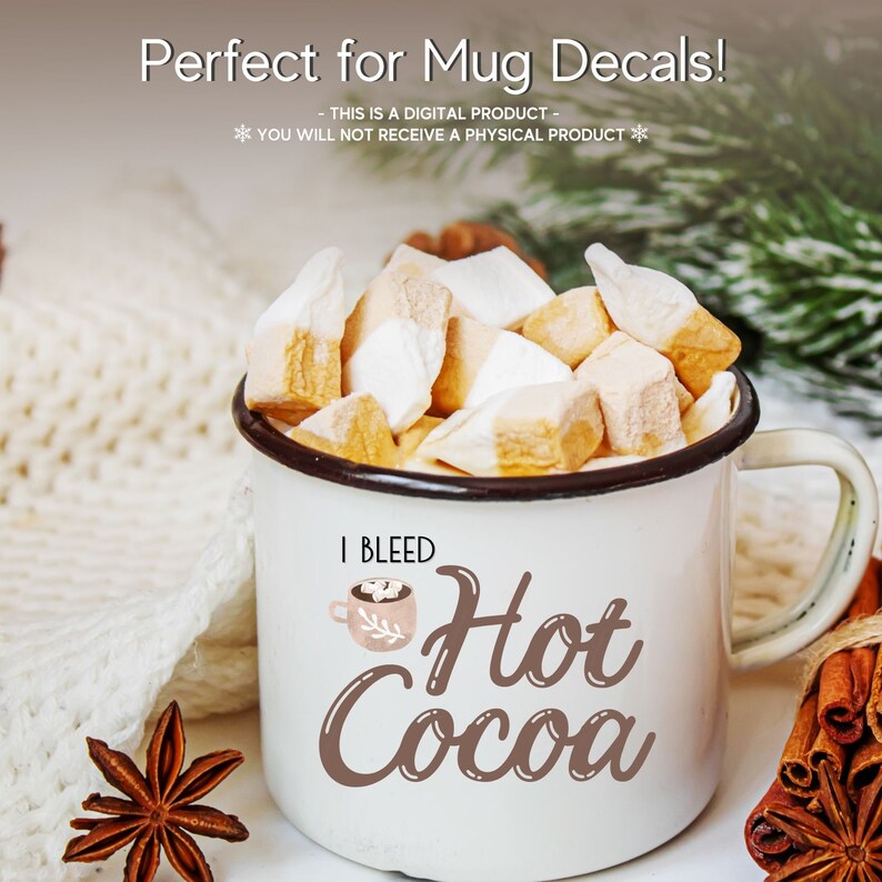 Christmas Bundle SVG, Hot Cocoa Png, Holiday PNG, Christmas Png ...