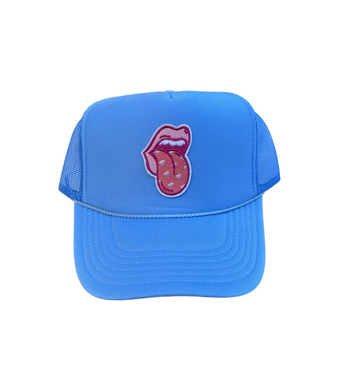 Rolling Stones Pink Tongue Hat - Etsy