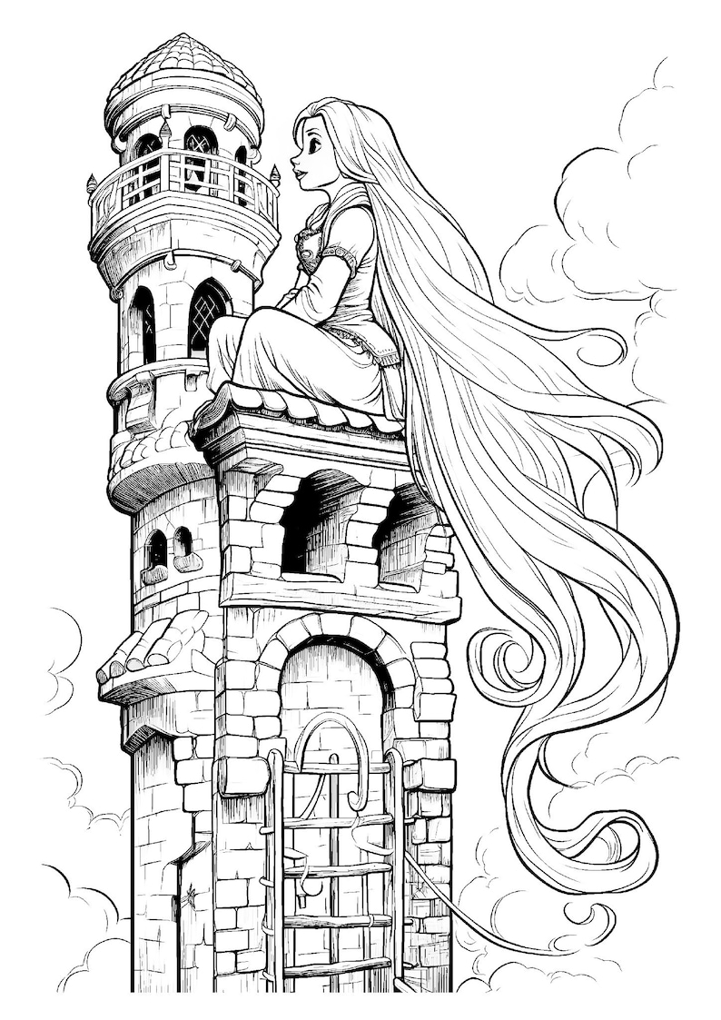 Timeless Tales: Colouring Classic Stories and Fairytales - Etsy