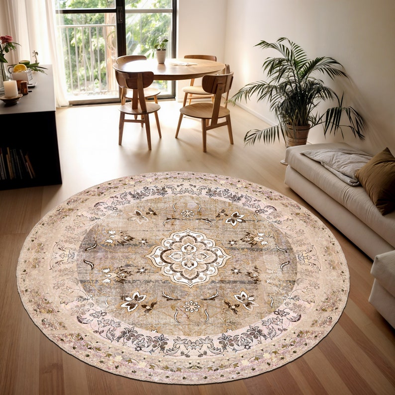 Anatolian Paisley Distressed Wool Rug Handcrafted Oriental Rug ...