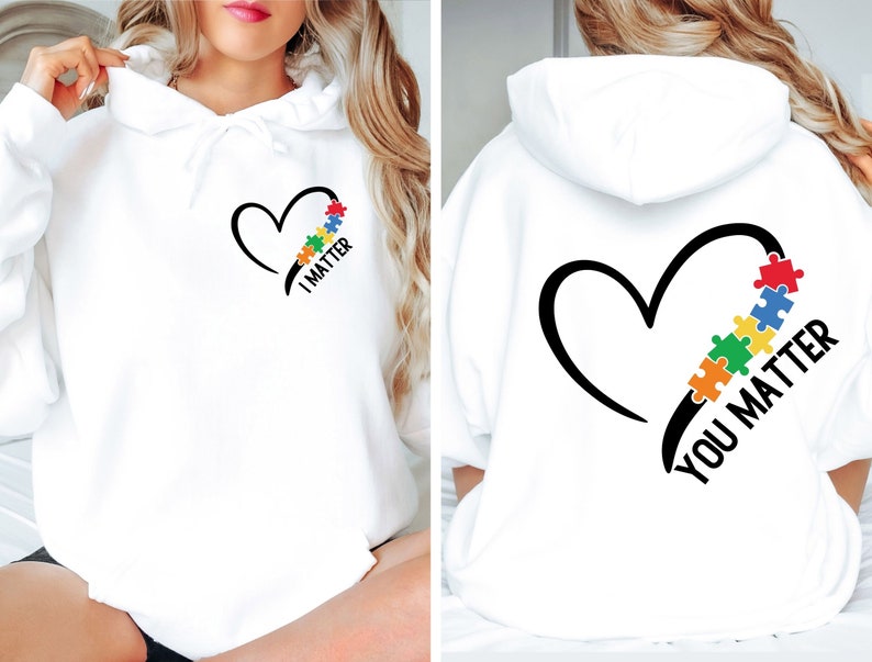 Autism You Matter PNG Sublimation Design Nuerodivergent Your Word ...