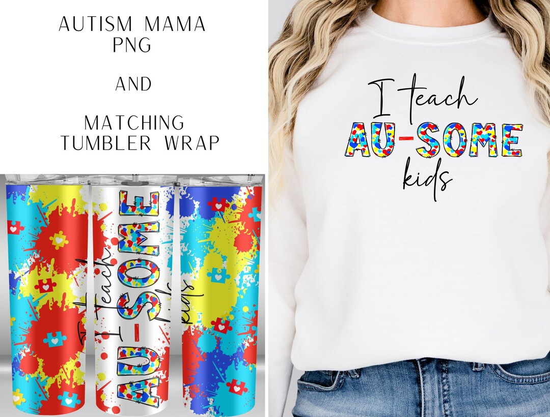 Special Ed Autism Puzzle Pieces PNG Sublimation Download, Autism ...