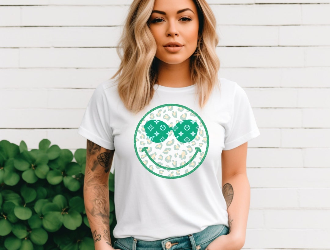 St.patricks Day PNG Smiley Face PNG Distressed Smiley Transfer Smiley ...