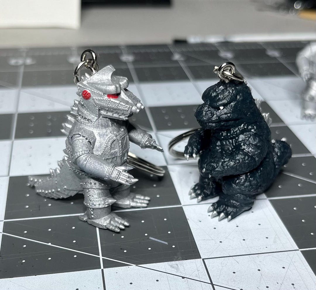 Mini Figure Godzilla Kaiju - Etsy