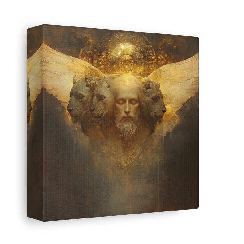 Biblically Accurate Cherubim Angels Framed Poster, Spiritual Religious ...