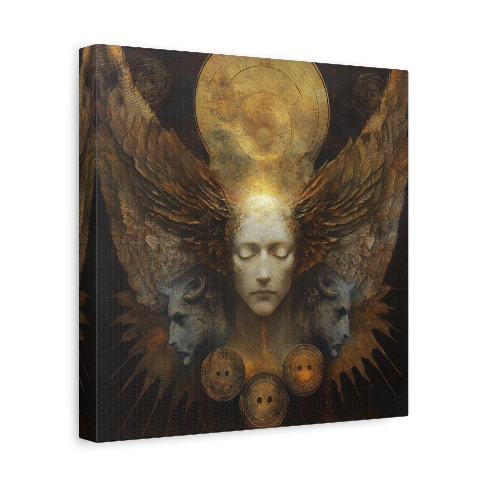 Biblically Accurate Cherubim Angels Framed Poster, Spiritual Religious ...