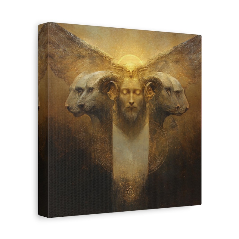 Biblically Accurate Cherubim Angels Framed Poster, Spiritual Religious ...
