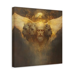 Biblically Accurate Cherubim Angels Framed Poster, Spiritual Religious ...