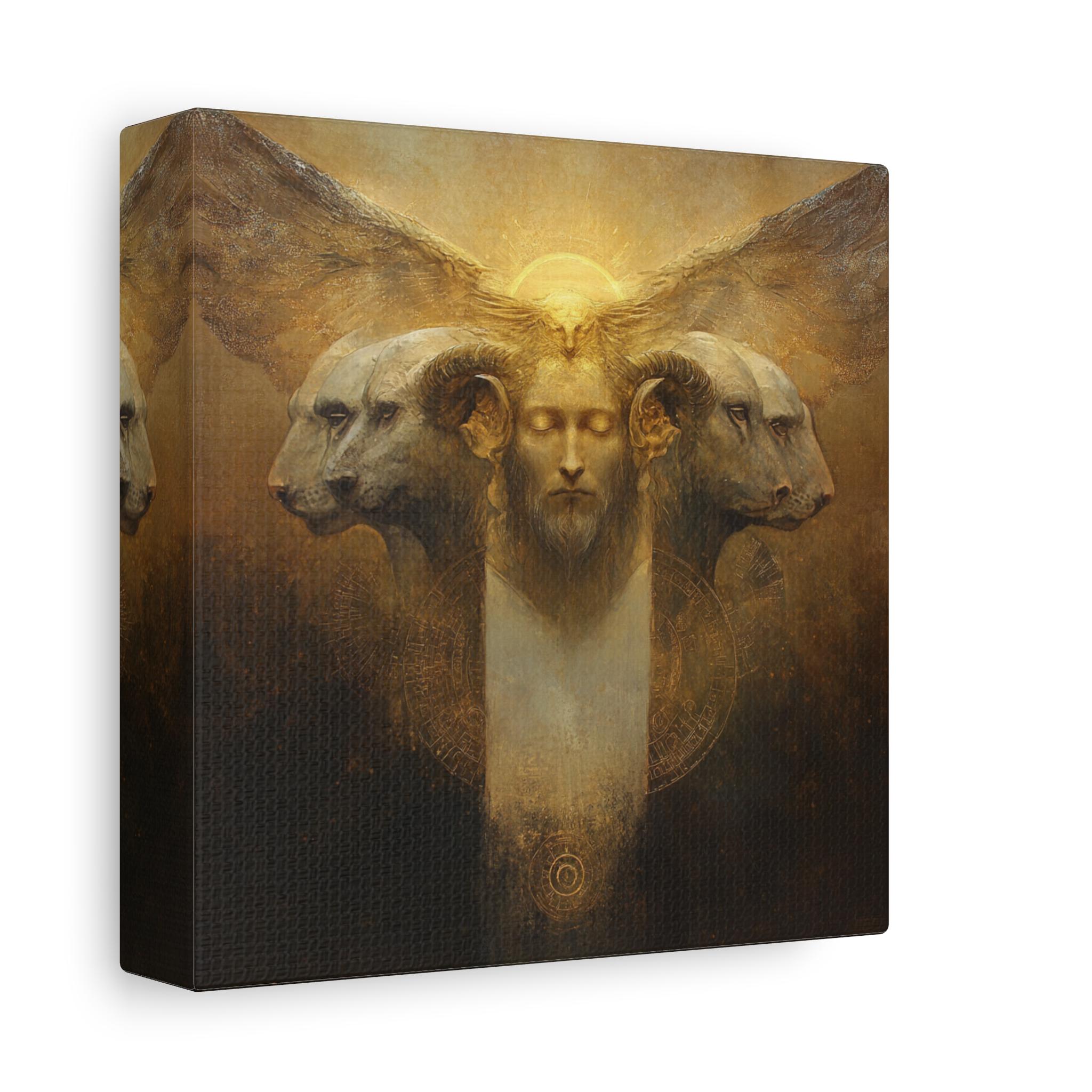 Biblically Accurate Cherubim Angels Framed Poster, Spiritual Religious ...