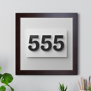555 Framed Wall Hanging Art Decor, Spiritual Bedroom Wall Art, Positive ...