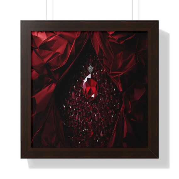 Ruby Red Wall