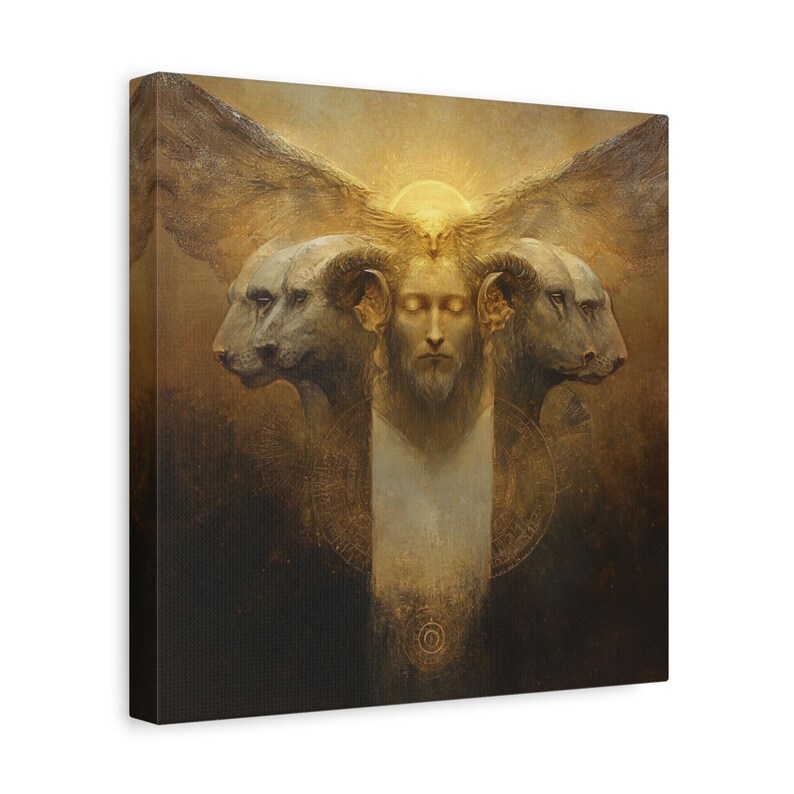 Biblically Accurate Cherubim Angels Framed Poster, Spiritual Religious ...
