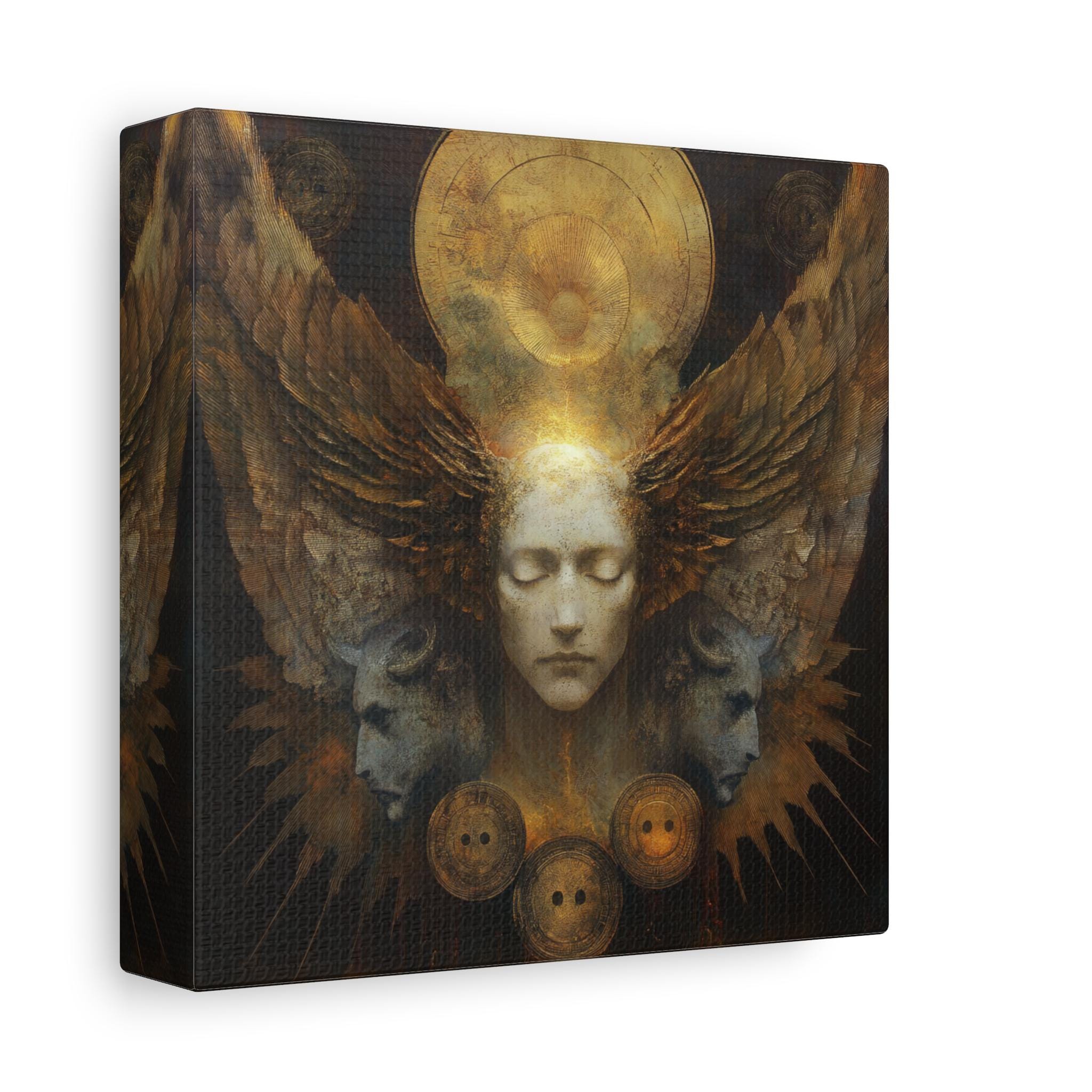 Biblically Accurate Cherubim Angels Framed Poster, Spiritual Religious ...