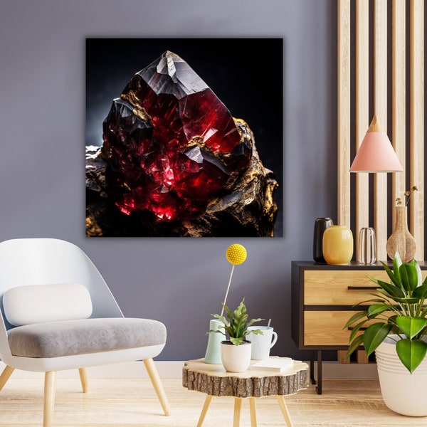 Garnet Art Print - Etsy