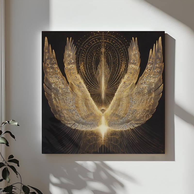 Biblical Accurate Angel Wall Art - Etsy