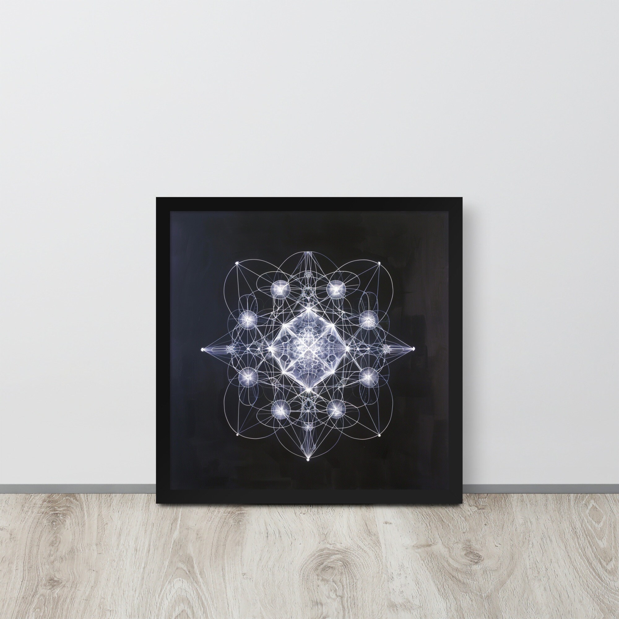 Starry Arch Angel Metatron Cube Wall Hanging Art Decor, Living Room ...