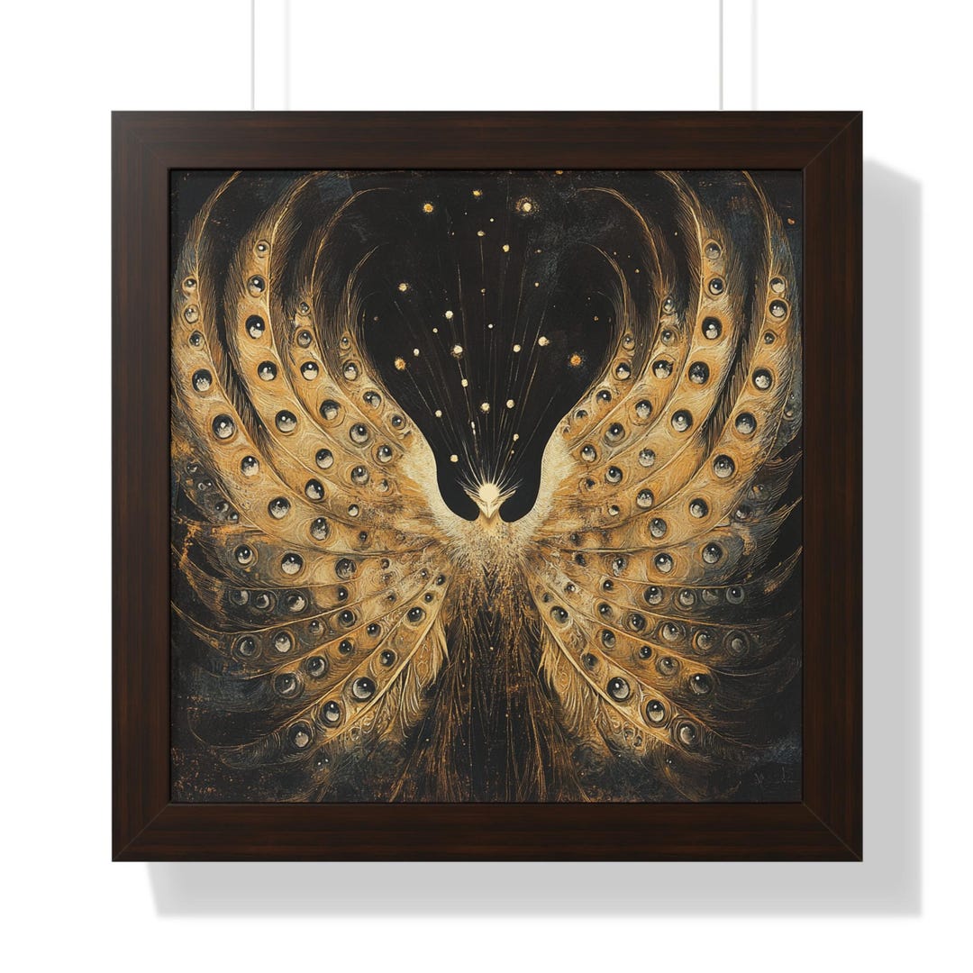 Angel Seraphim Framed Poster Wall Art Decor, Biblically Accurate Angel ...