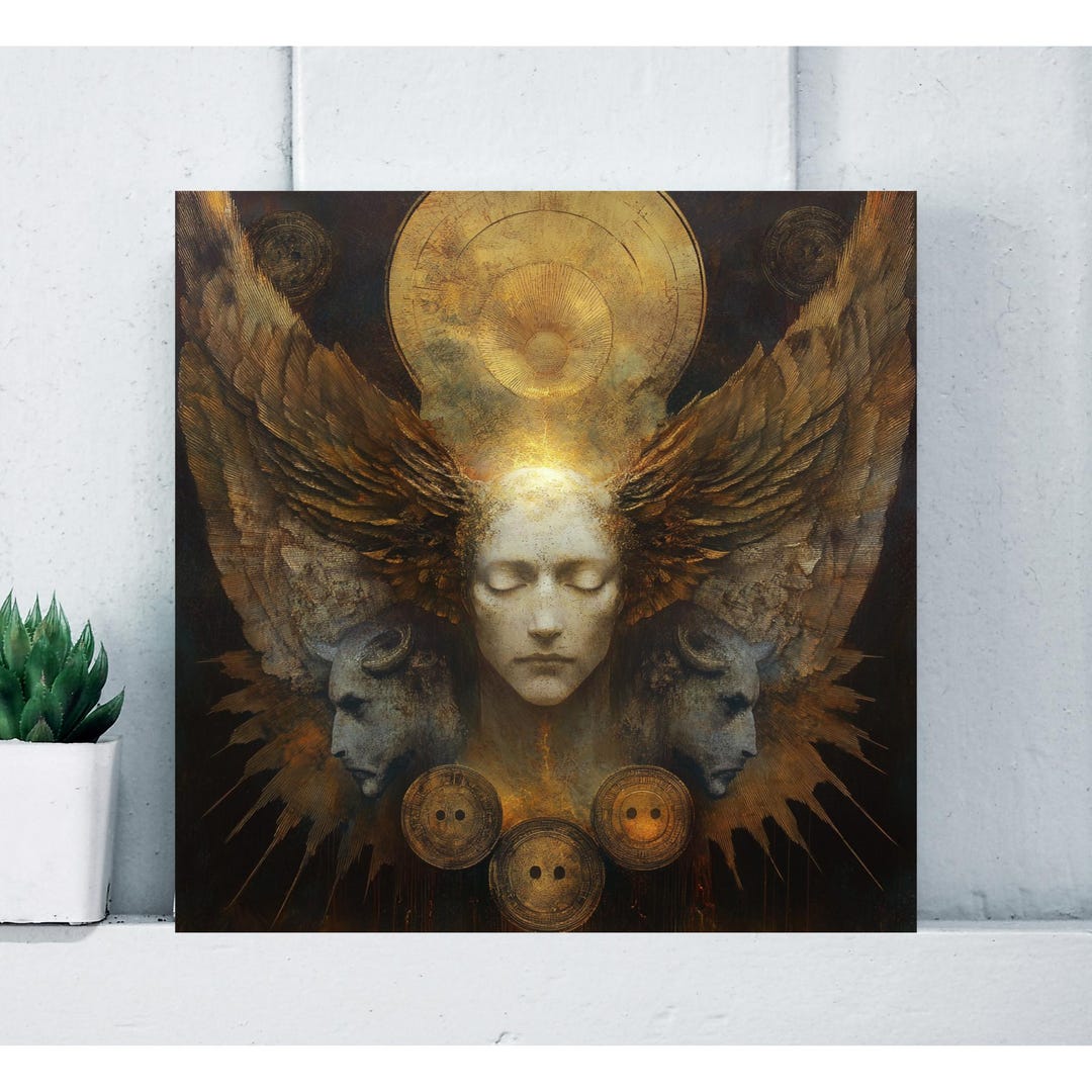 Biblically Accurate Cherubim Angels Framed Poster, Spiritual Religious ...