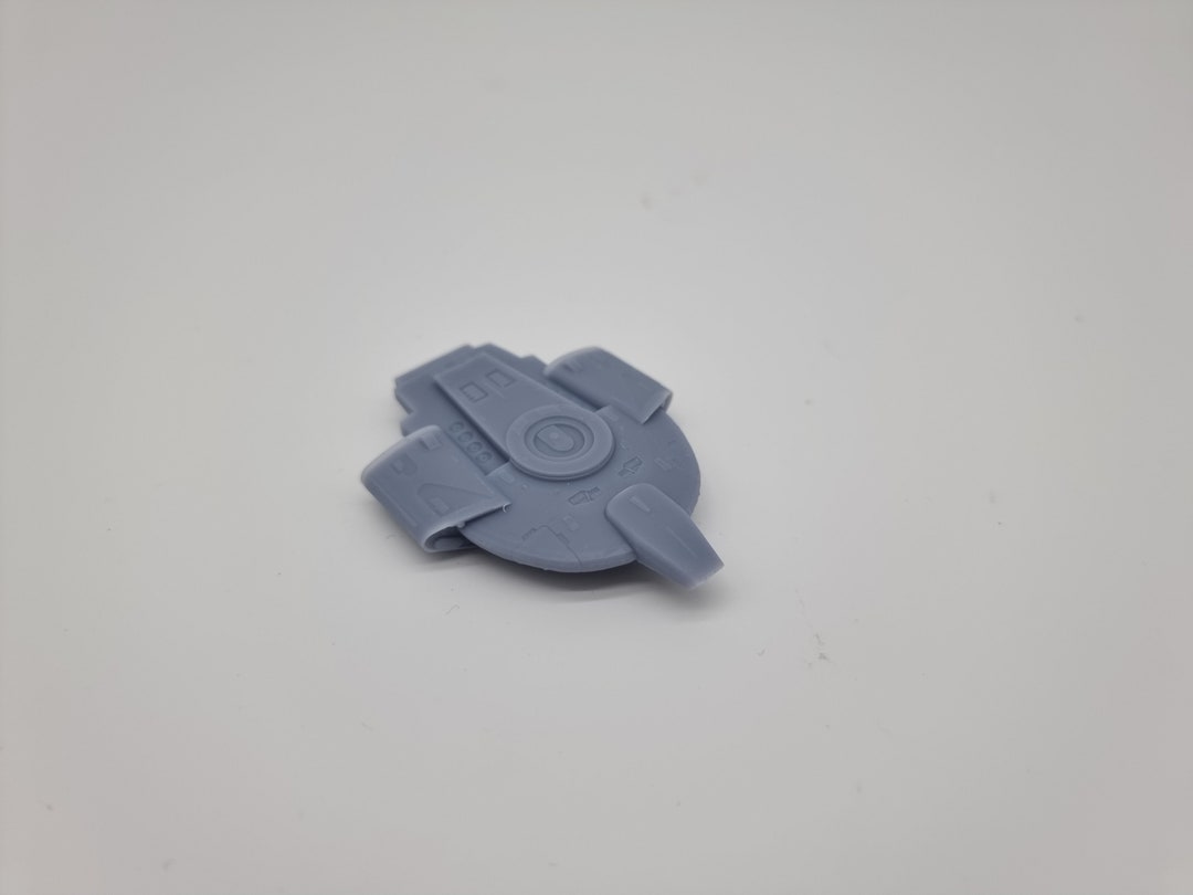 Federation Defiant Class Starship Miniature - 60mm - Etsy