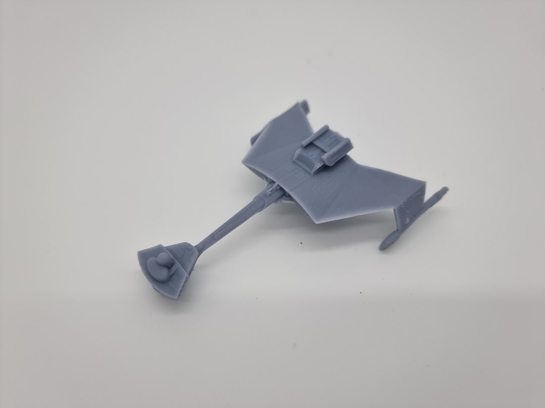 Klingon K't'inga Class Battle Cruiser Miniature 100mm - Etsy