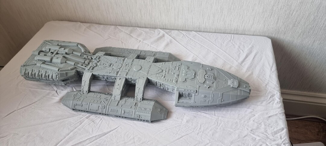 Battlestar Galactica TOS Huge 63cm 3D Printed Model - Etsy