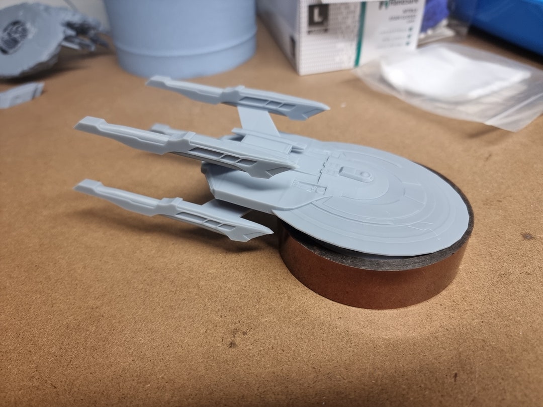 Federation USS Stargazer Picard Miniature 200mm - Etsy