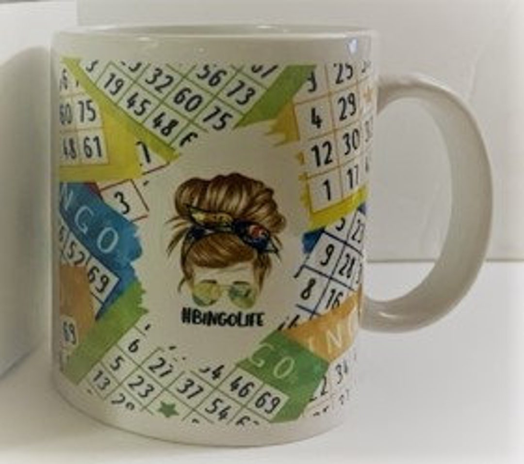 Bingo Personalized Coffee Cup - Etsy