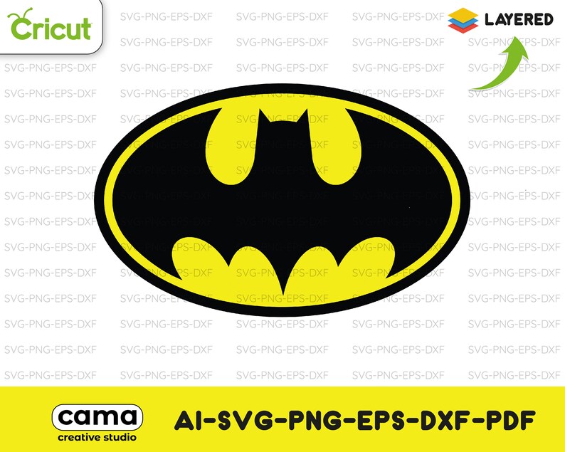 Batman SVG Batman PNG Batman Cut File for Cricut Svg Batman - Etsy