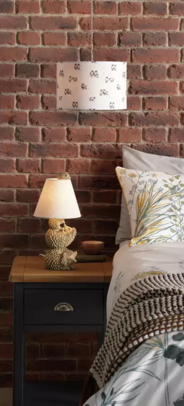 Beautiful Hedgehog Table Lamp Bedroom Side Table Lamp - Etsy