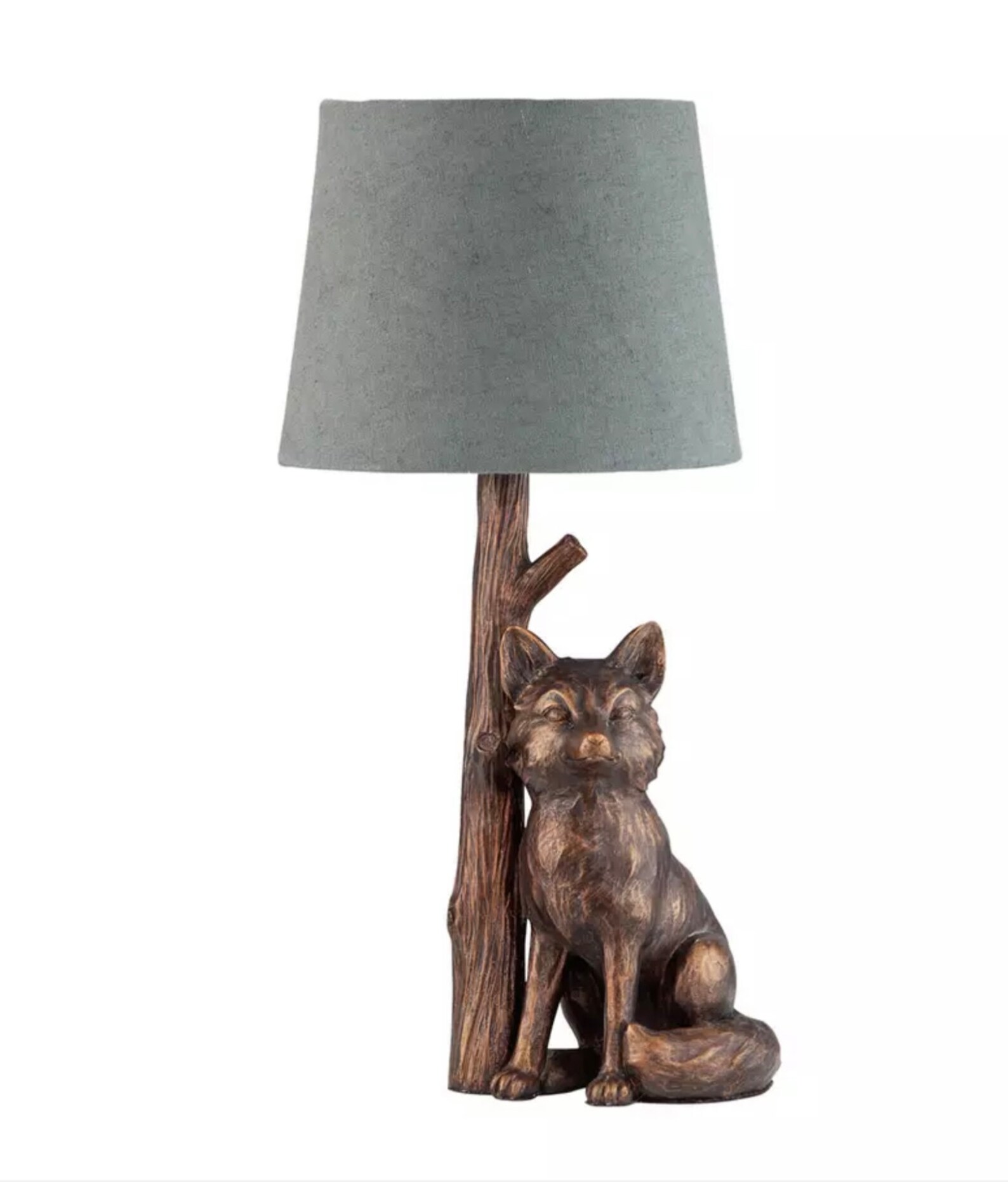 Beautiful Bronze Fox Table Lamp Living Room Kids Room Art Decor - Etsy