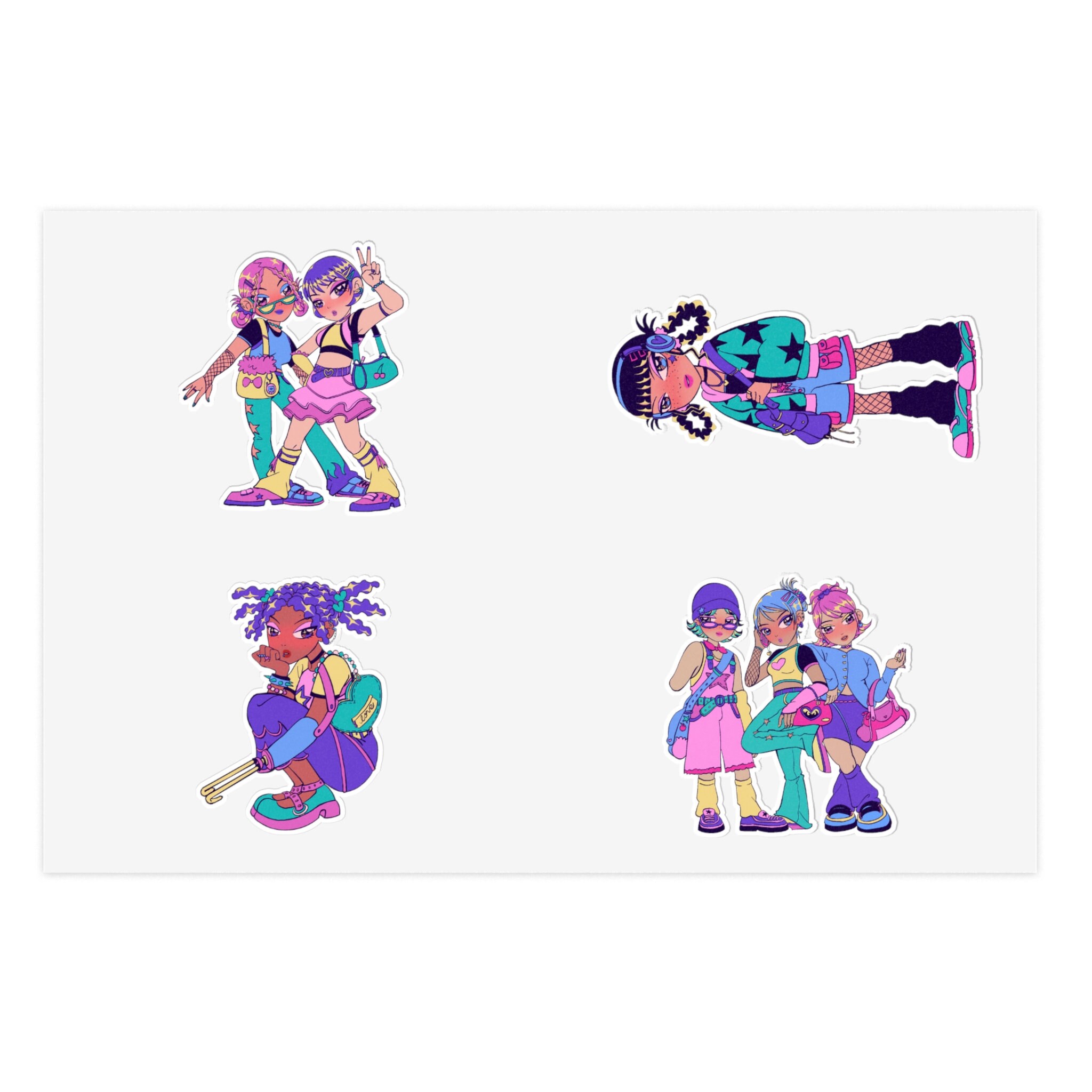 Y2K Sticker Sheets, Y2K Phone Accessories, Y2K Fashion, Y2k Stickers ...