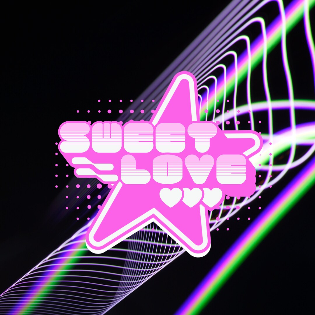 Y2K Star Sticker, Y2K Stickers, Laptop Stickers, Phone Stickers, 2000s ...