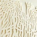 Handmade Beach Seafan Coral Paper Cut-out Relief - Nature and Ocean ...
