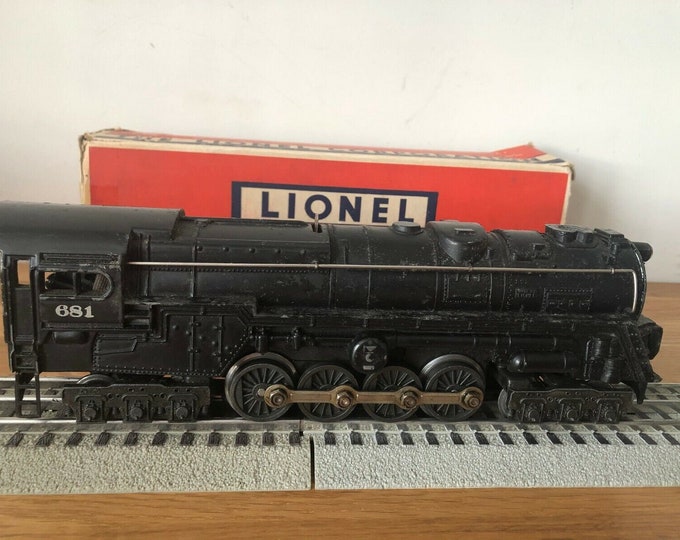 LIONEL Vintage 681 Steam LOCOMOTIVE With SMOKE Chamber O Gauge - Etsy