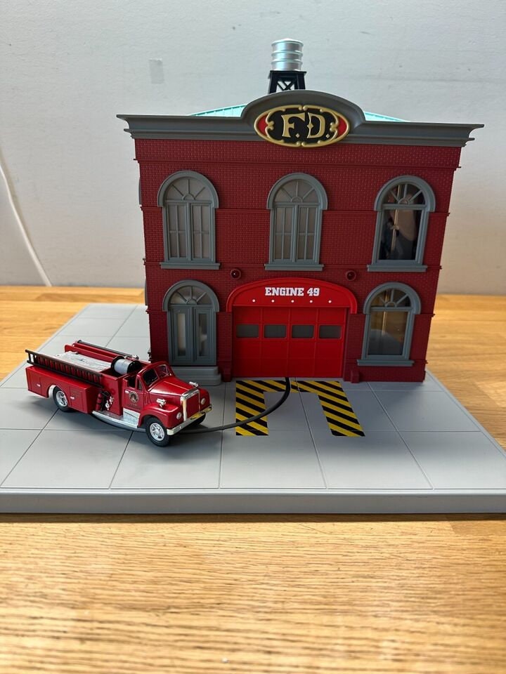 MTH Rail King OPERATING FIREHOUSE 30-9157 O Scale - Etsy