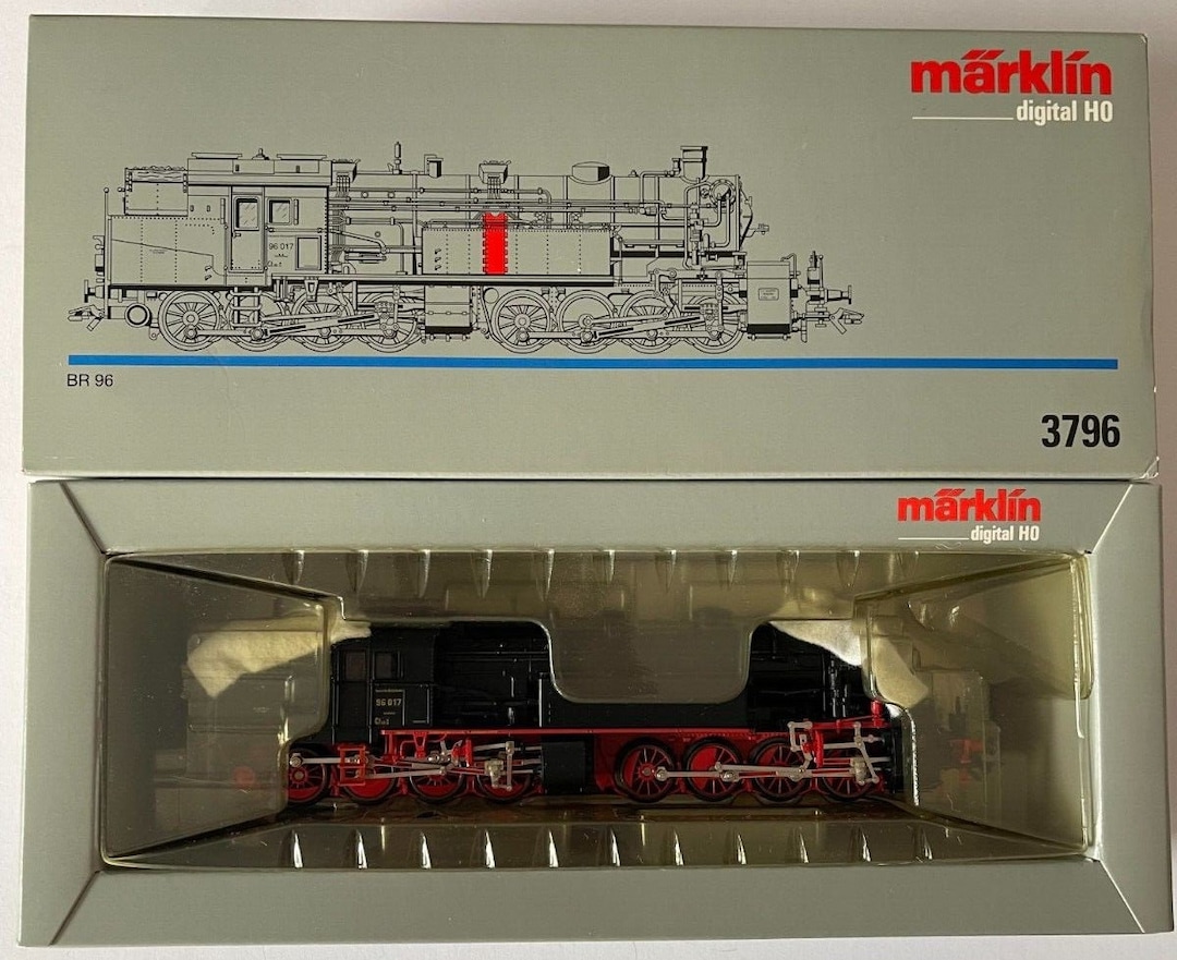 MARKLIN 3796 BR96 STEAM LOCOMOTIVE Ho Scale New - Etsy