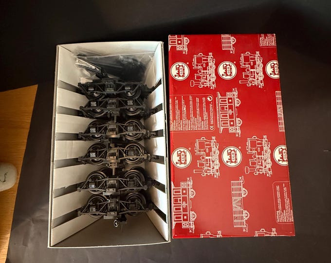 LGB G Scale 40770 Freight Car Roller Bearing Trucks 6 Pc in Box NEW - Etsy