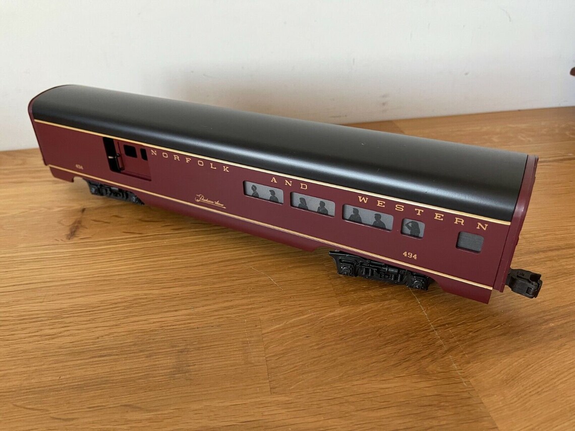 LIONEL NORFOLK & WESTERN Aluminum Combo Car O Gauge 15" Long # 19140 ...